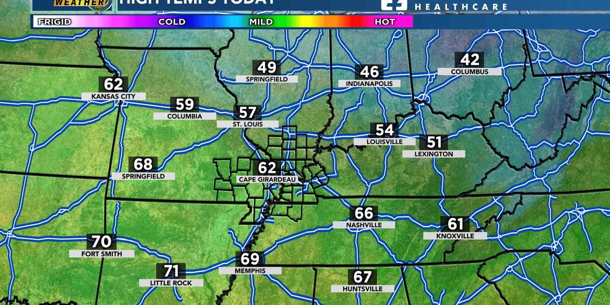 First Alert: Warmer today, tracking some possible rain this weekend First Alert: Warmer today, tracking some possible rain this weekend